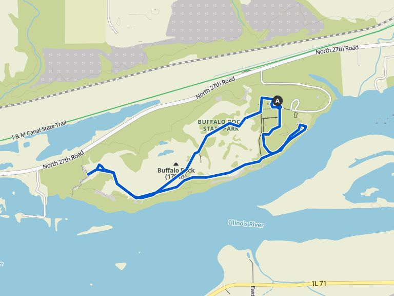 Buffalo Loop — Buffalo Rock State Park | Wanderung | Komoot